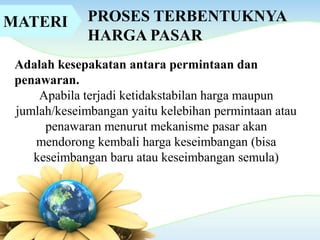 Pembentukan harga pasar | PPTX