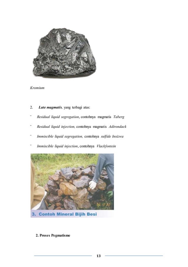 Pembentukan Mineral Logam di Indonesia