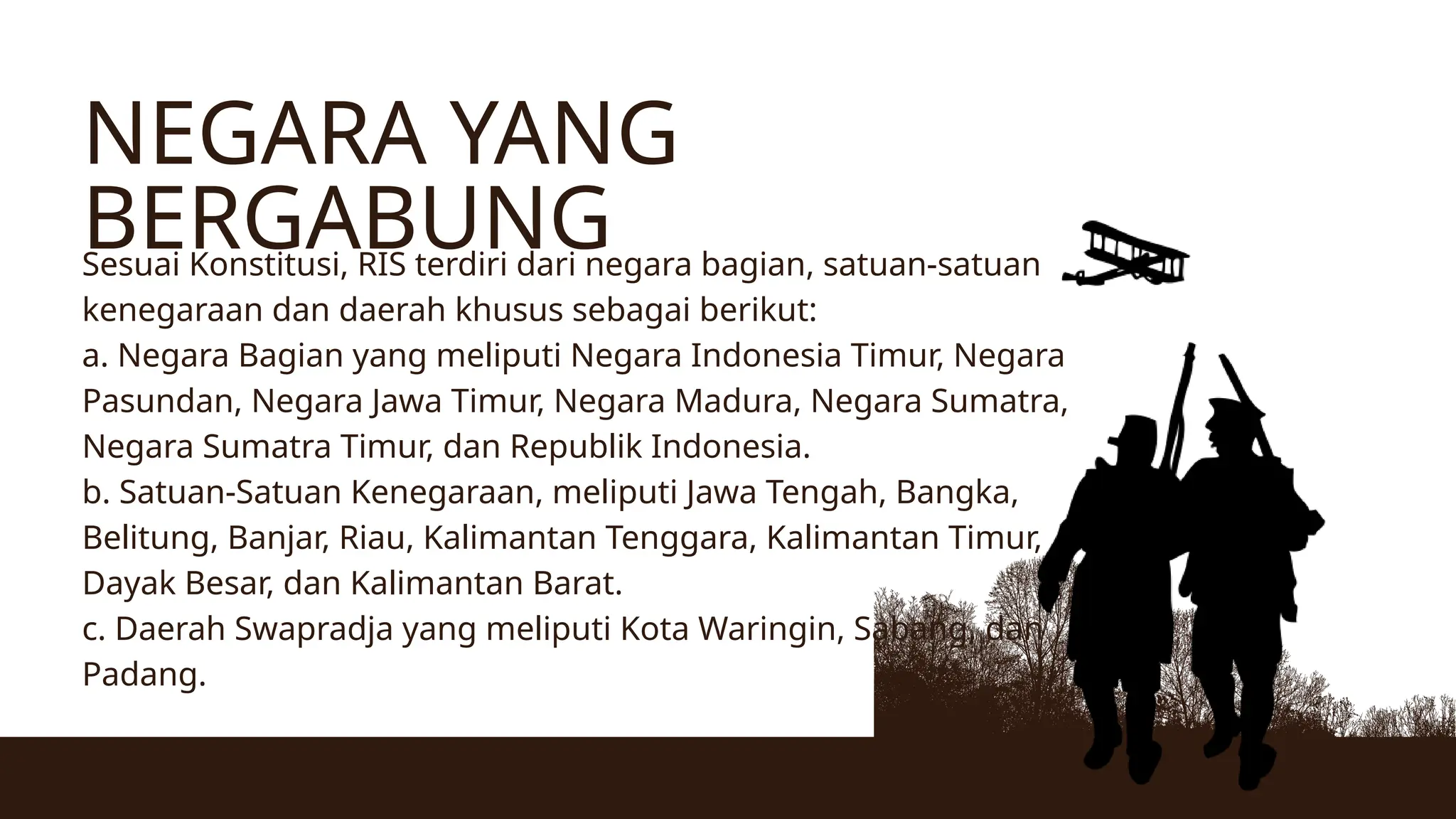 Pembentukan Negara Indonesia Presentasi Merah Putih Coklat Ilustrasi (1 ...