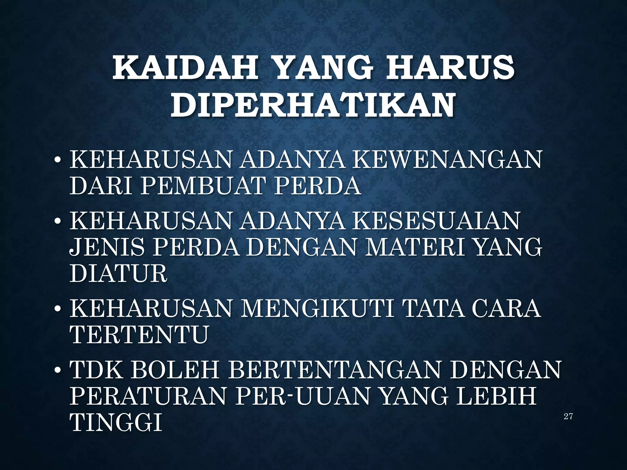 Pembentukan Peraturan Desa | PPTX