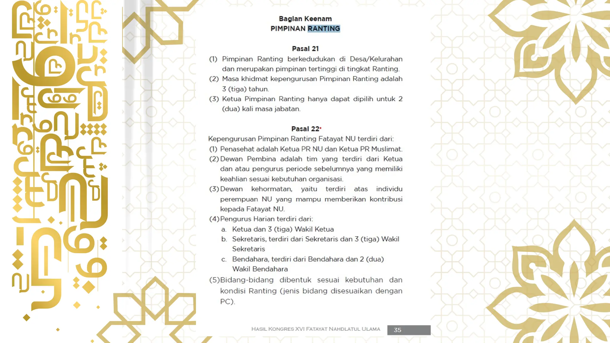 Pembentukan Ranting Fatayat Nahdlatul Ulama.pptx
