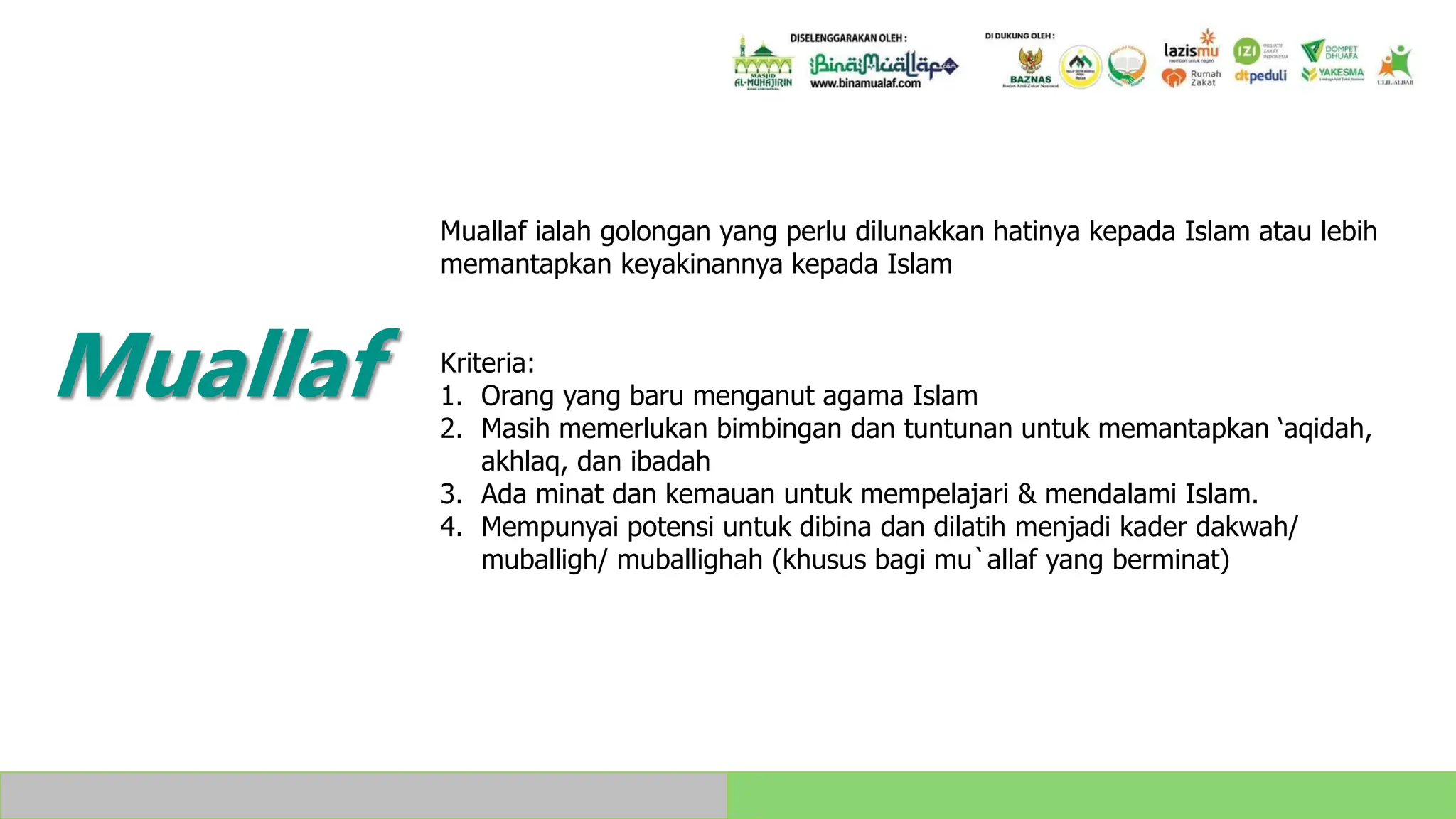 Pemberdayaan Ekonomi Muallaf Untuk Berdaya.pptx