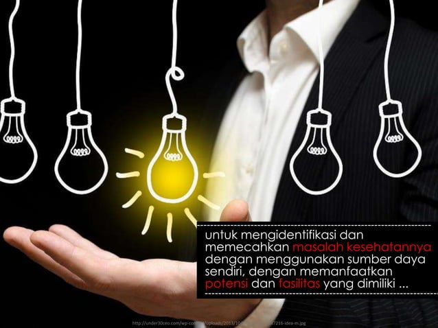 Pemberdayaan Masyarakat di Bidang Kesehatan | PPTX