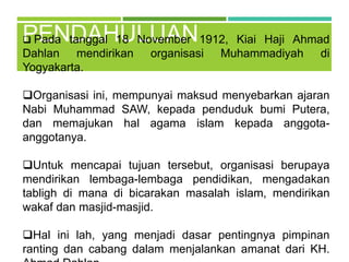 Pemberdayaan Ranting Muhammadiyah | PPT