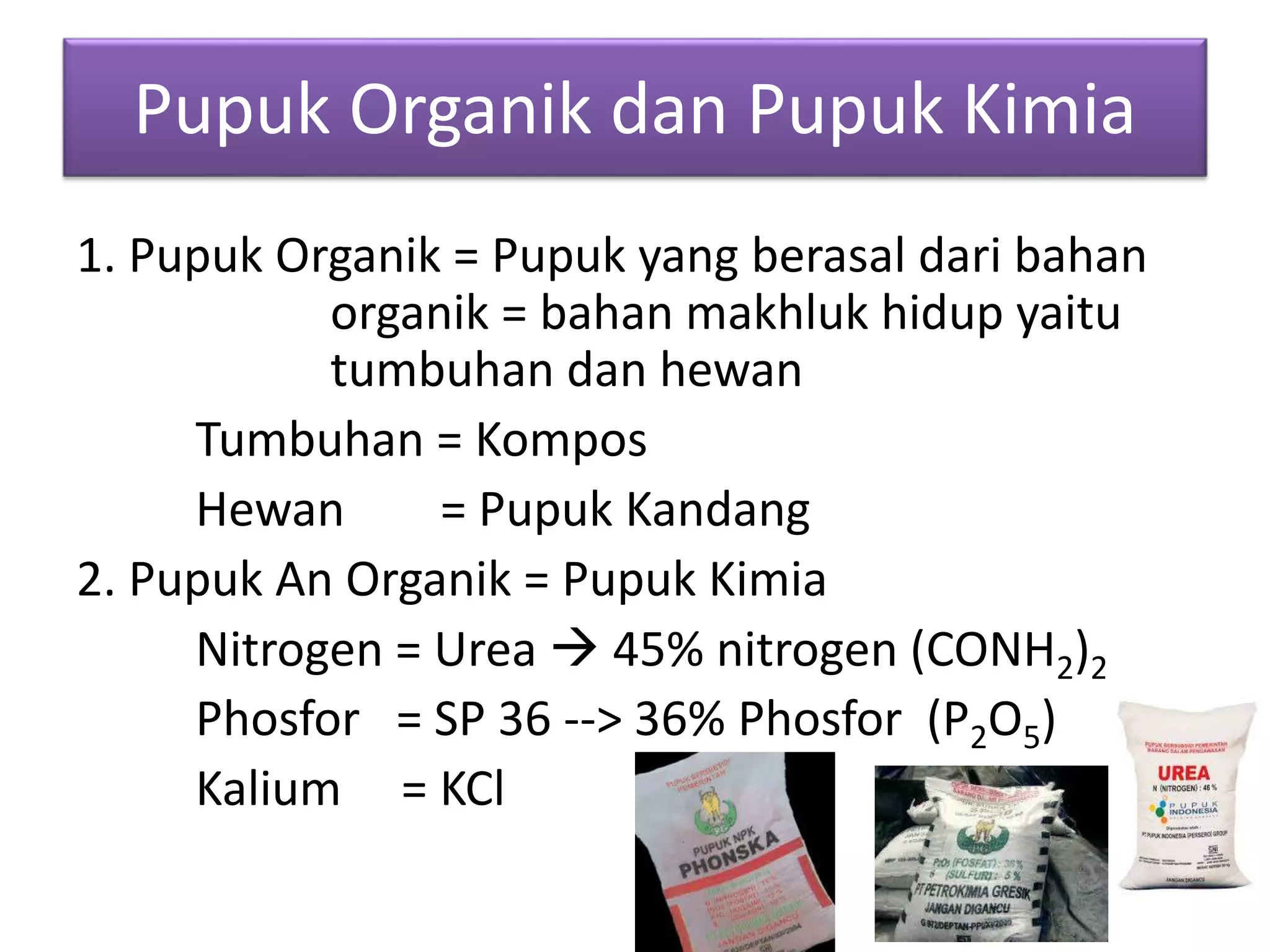 Teknologi pengolahan pupuk organik sesuai standar mutu Permentan 70/ ...