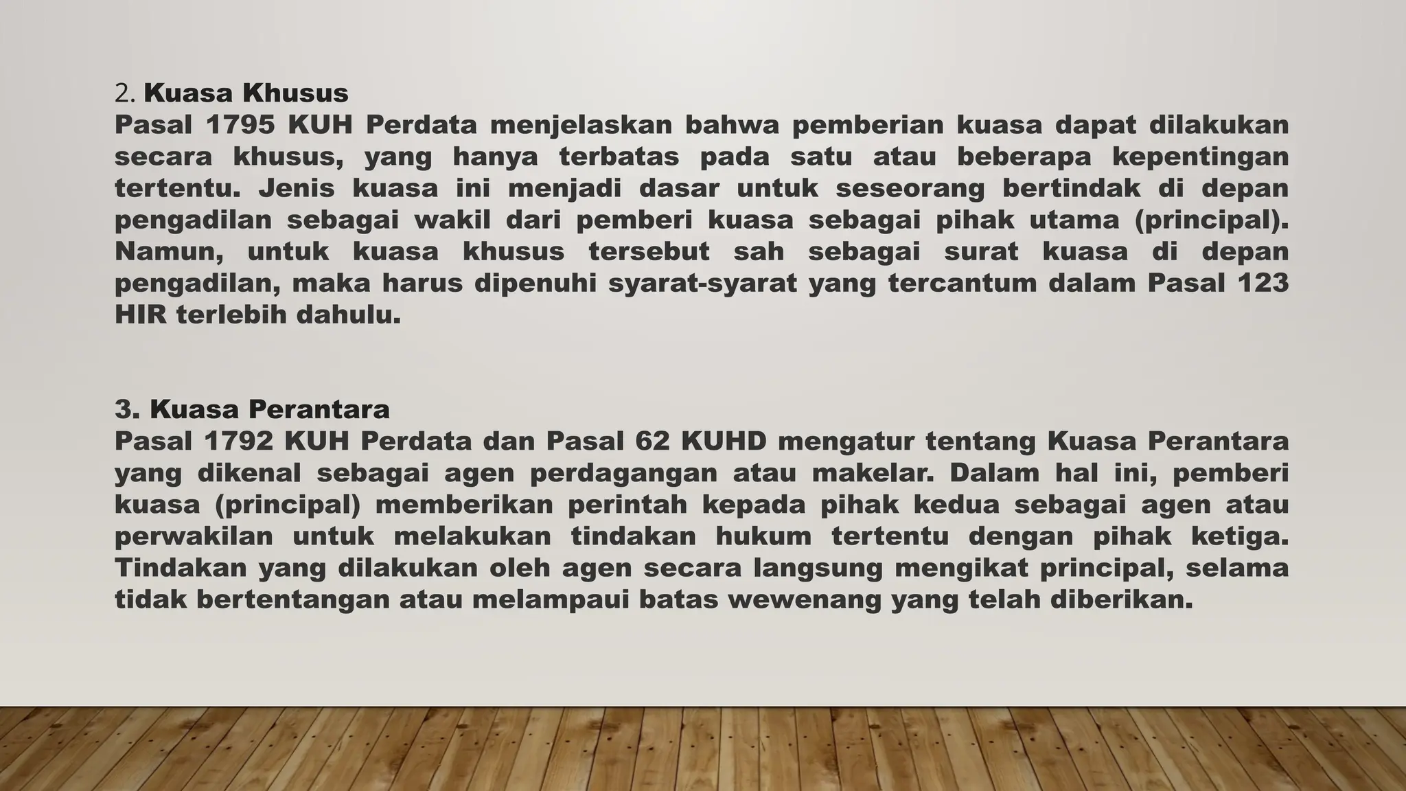 PEMBERIAN KUASA dengan surat kuasaa.pptx