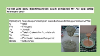 Pemberian Makan pada Bayi dan Anak (PMBA) | PPT