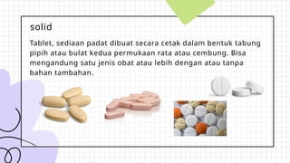 Mapel KDM Pemberian Obat Kelas XI SMK Kesehatan | PPTX