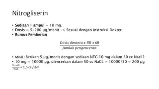 Pemberian Obat dflkmdlkmvflvia Syringe Pump.pptx