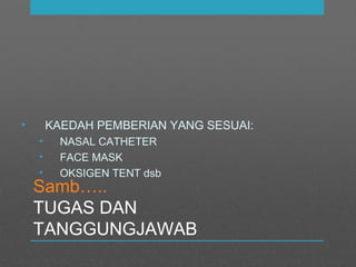 PEMBERIAN OKSIGEN | PPT