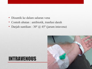 PEMBERIAN UBAT PARENTERAL | PPT