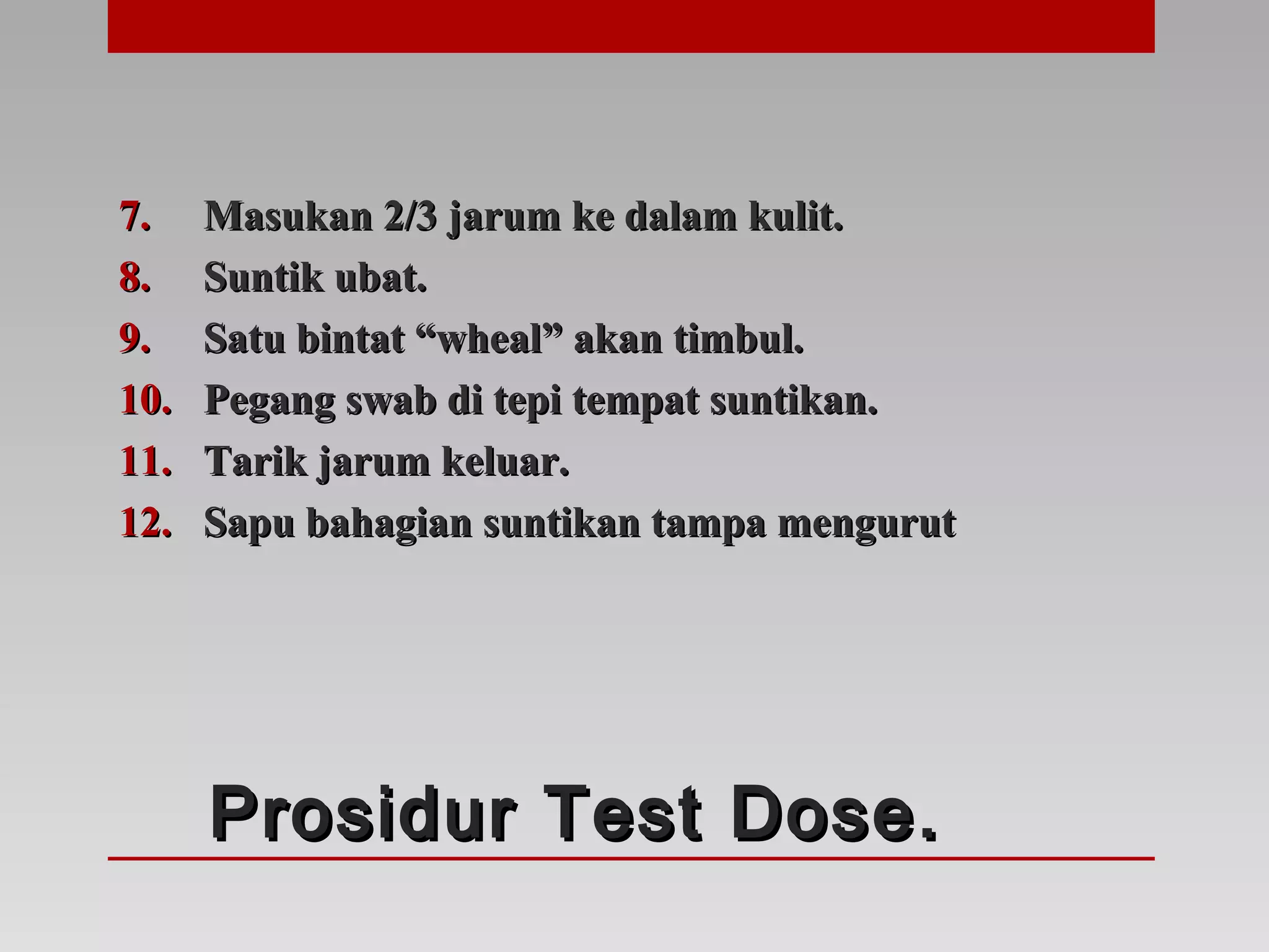 Pemberian Ubat Parenteral - Suntikan | PPT