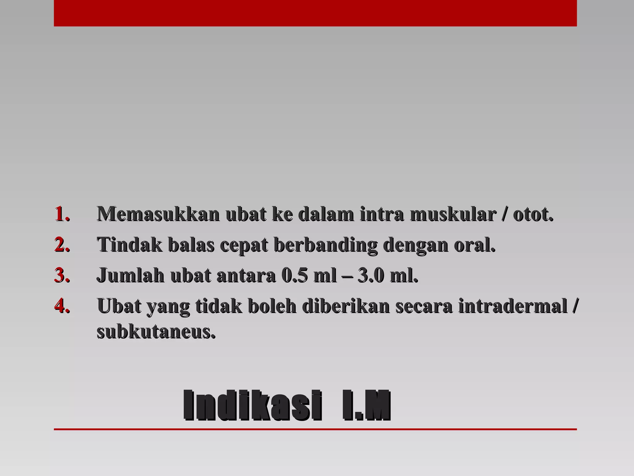 Pemberian Ubat Parenteral - Suntikan | PPT