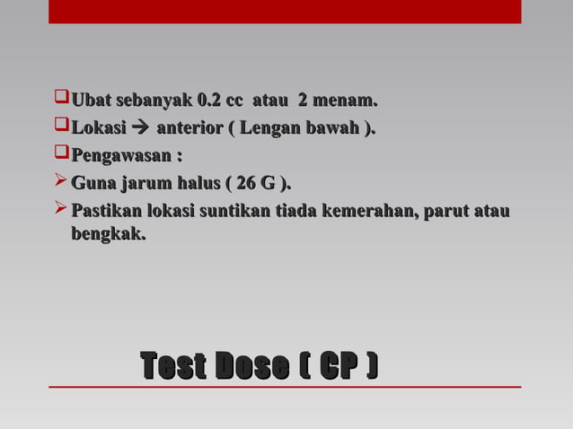 Pemberian Ubat Parenteral - Suntikan | PPT