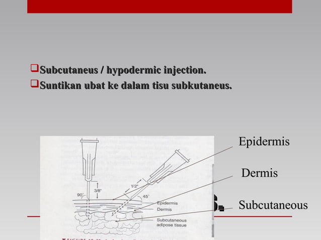 Pemberian Ubat Parenteral - Suntikan | PPT