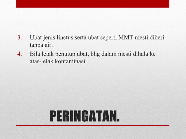 PEMBERIAN UBAT SECARA ORAL | PPT