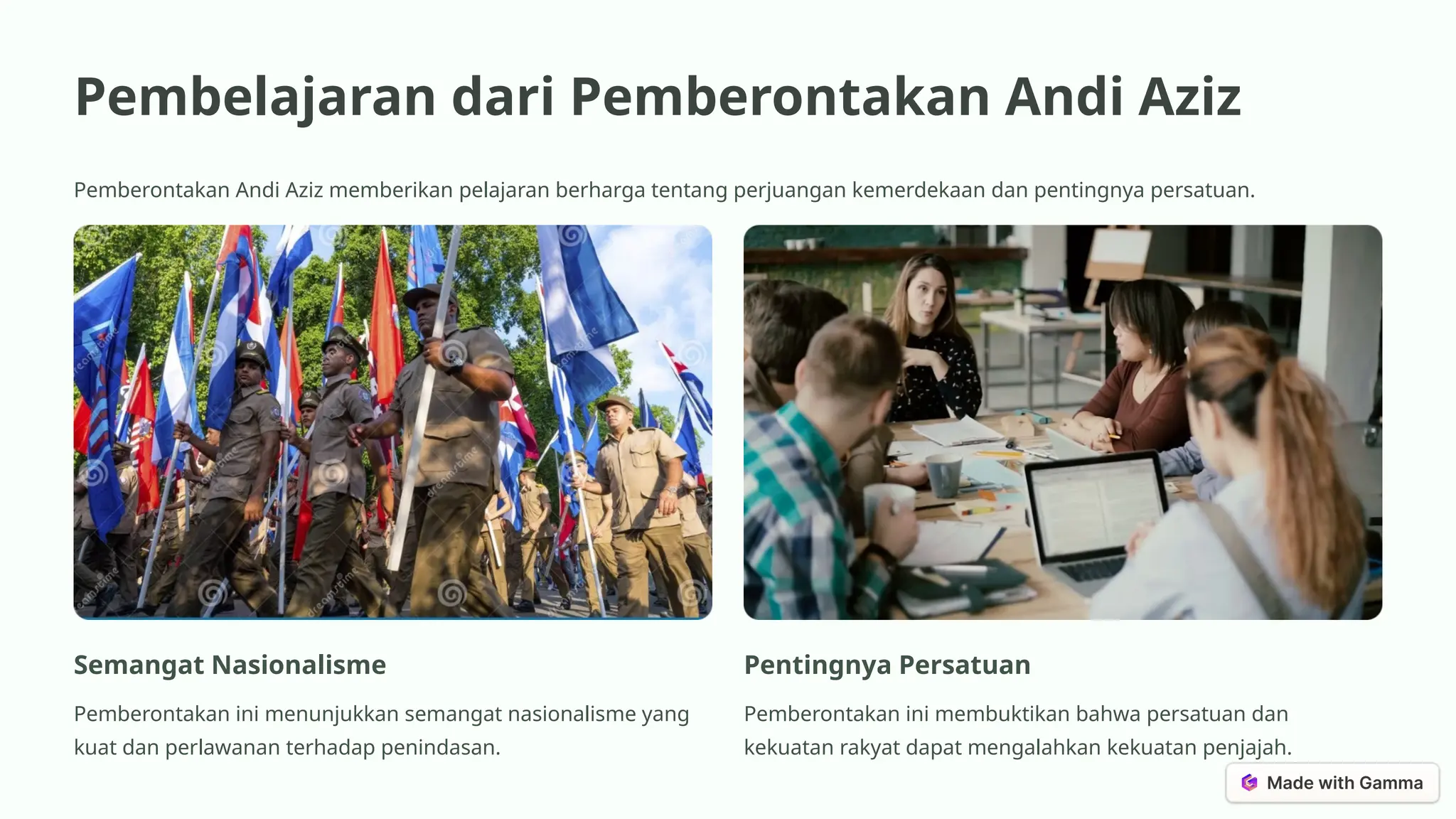 Pemberontakan-Andi-Aziz. kelas 12 sejarah indonesia | PPT