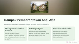 Pemberontakan-Andi-Aziz. kelas 12 sejarah indonesia | PPTX