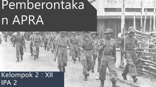 Pemberontakan APRA | PPTX