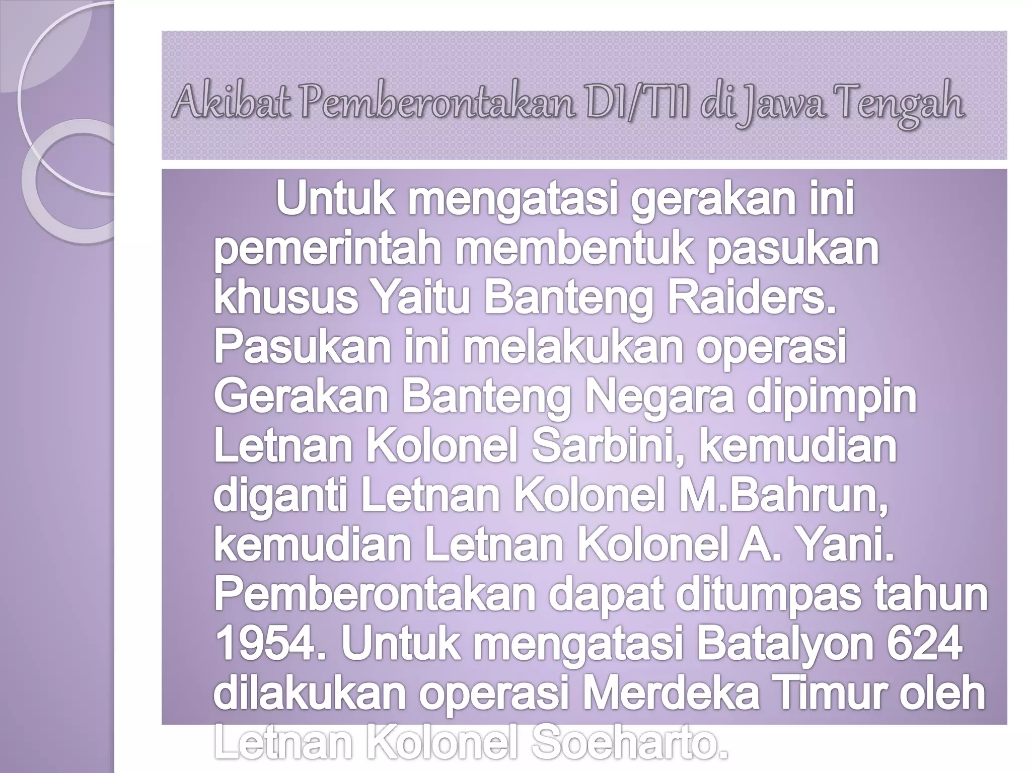 IPS Sejarah Pemberontakan DI/TII (Darul Islam atau Tentara Islam ...