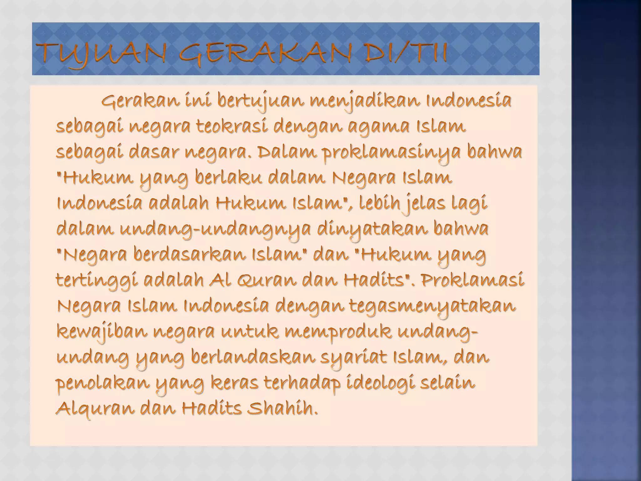 IPS Sejarah Pemberontakan DI/TII (Darul Islam atau Tentara Islam ...