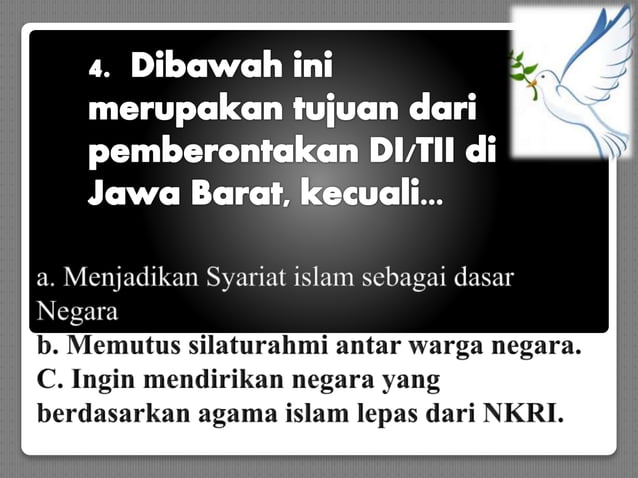 IPS Sejarah Pemberontakan DI/TII (Darul Islam atau Tentara Islam ...