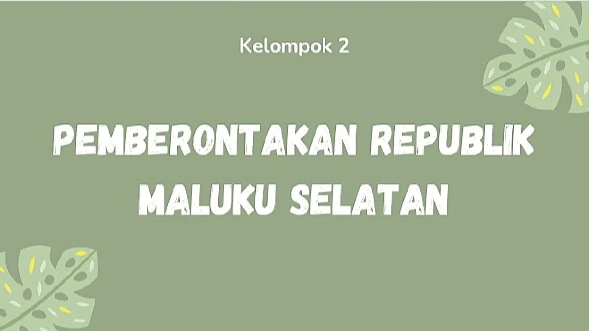 Pemberontakan Republik Maluku Selatan.pptx