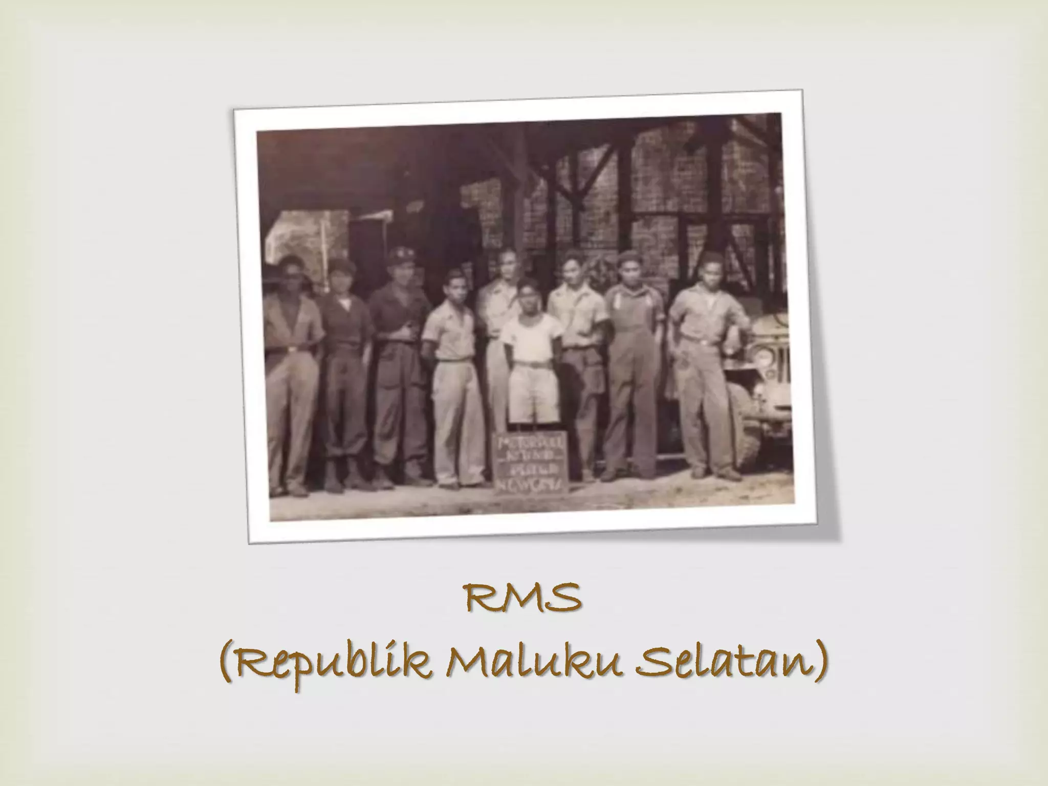Pemberontakan rms | PPTX
