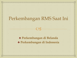 Pemberontakan rms | PPTX
