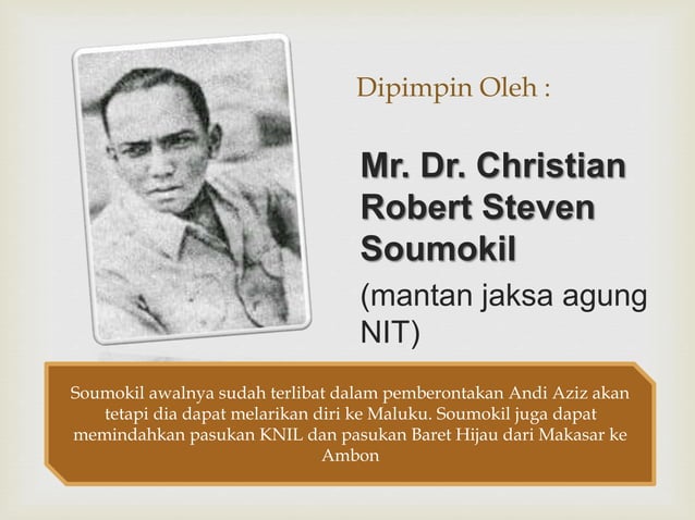 Pemberontakan rms | PPTX