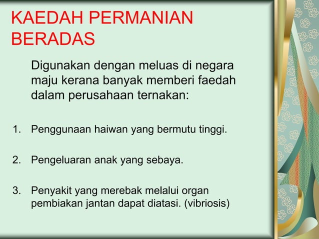 Pembiakan lembu tenusu | PPT