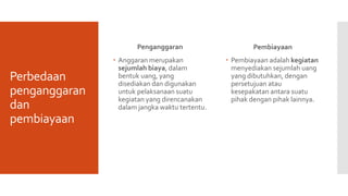 Pengannaran dan Pembiayaan di bidang Kesehatan | PPT