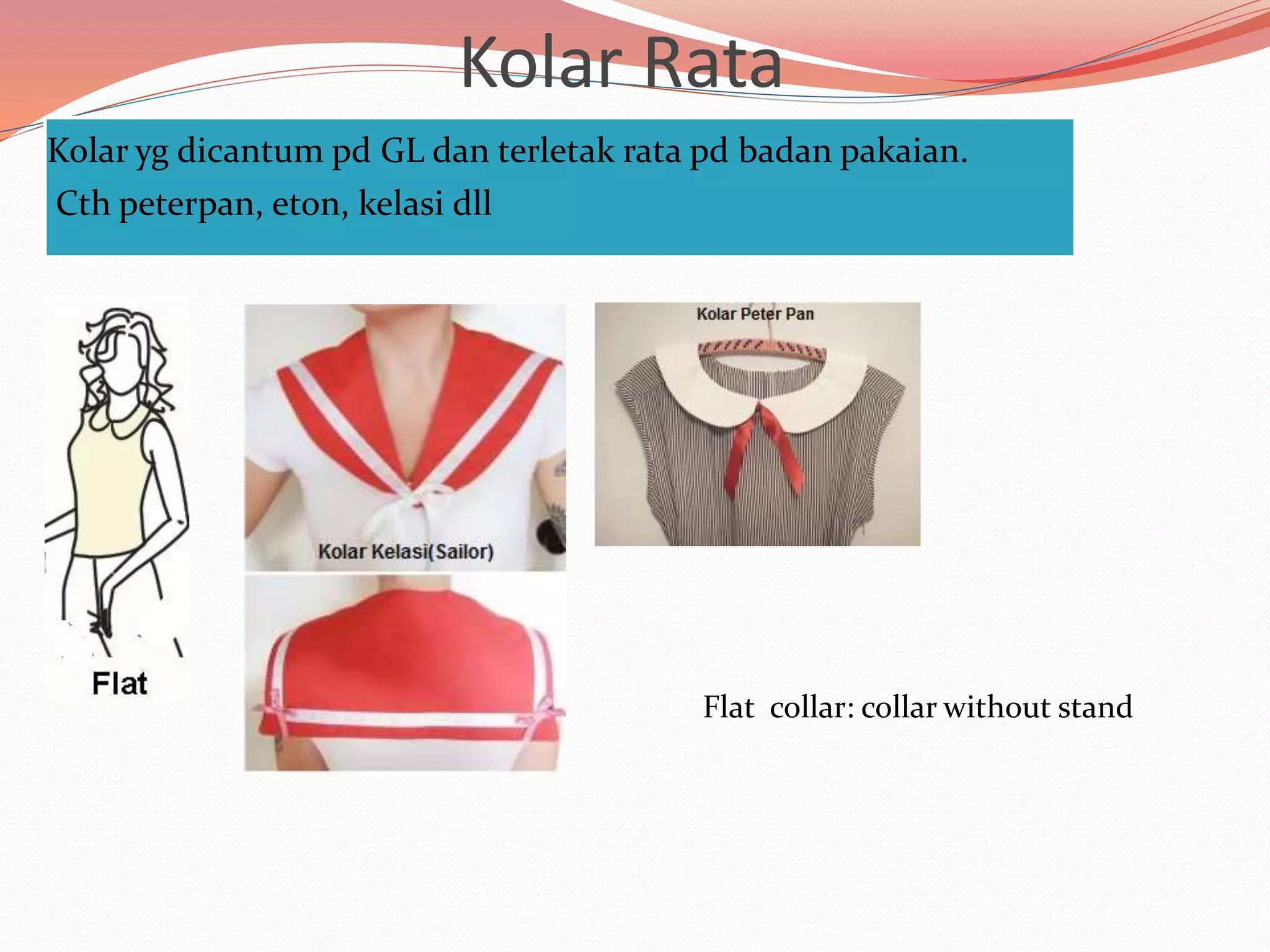 Pembinaan pola pakaian | PPTX