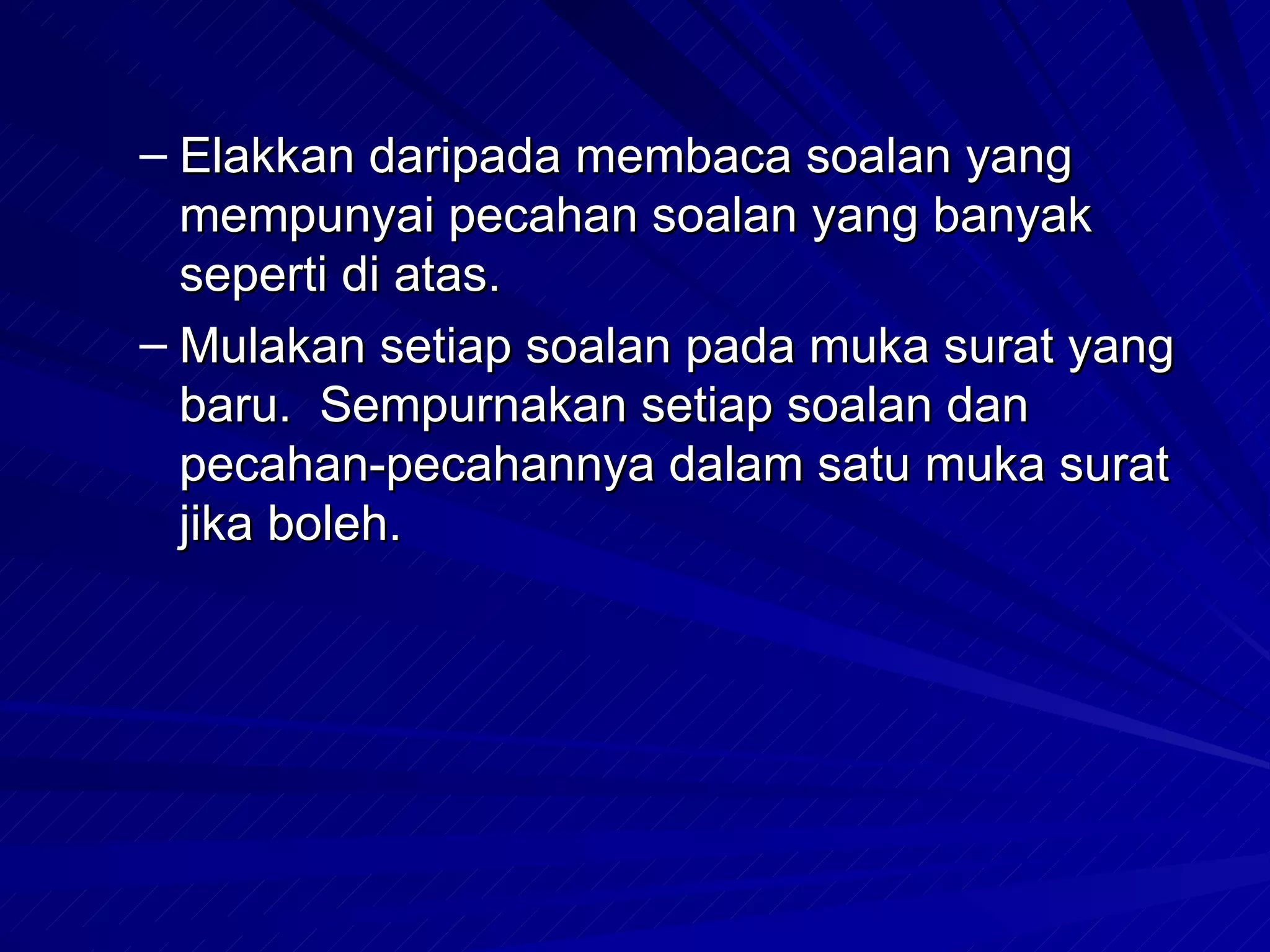Pembinaan Soalan | PPT