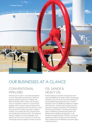 Pembina Pipeline Corporate Profile | PDF