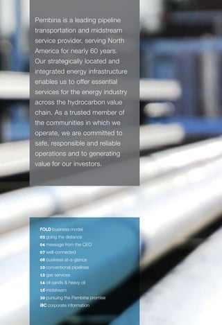 Pembina Pipeline Corporate Profile | PDF