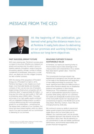 Pembina Pipeline Corporate Profile | PDF