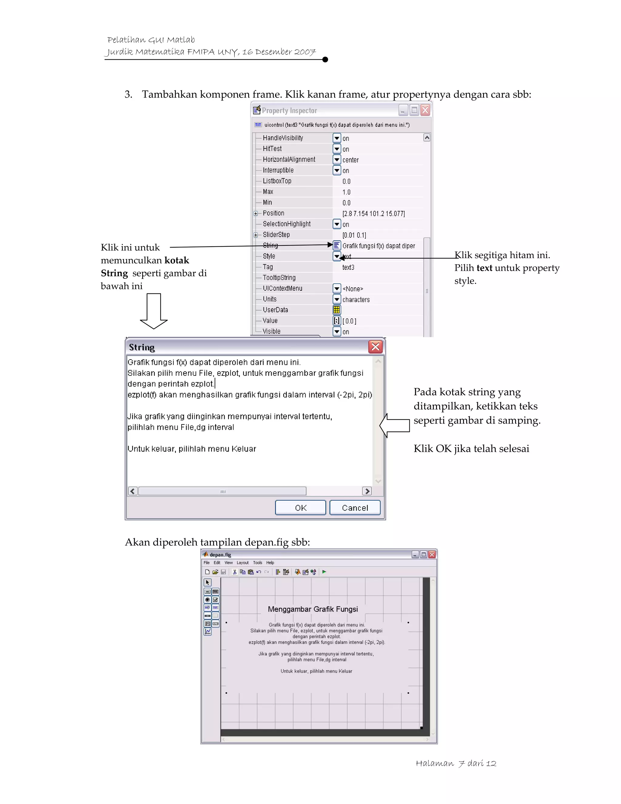 Pembuatan gui-dengan-matlab | PDF