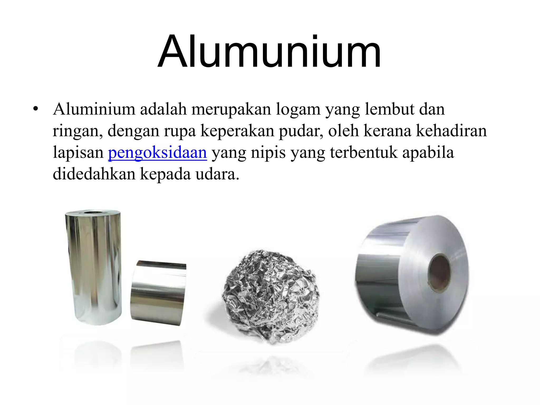 Pembuatan alumunium | PPTX