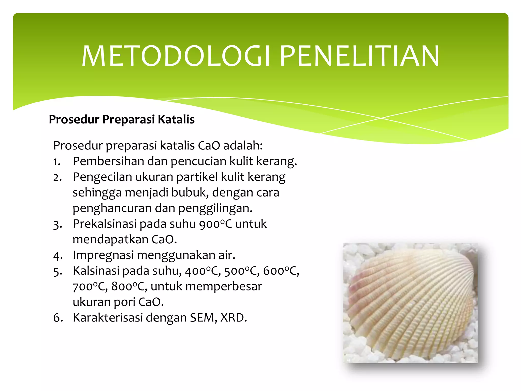 Pembuatan biodiesel dari minyak nyamplung (calophyllum inophyllum | PPTX