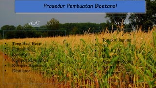 Pembuatan Bioetanol Dengan Menggunakan Bahan Dasar Limbah Organik ...