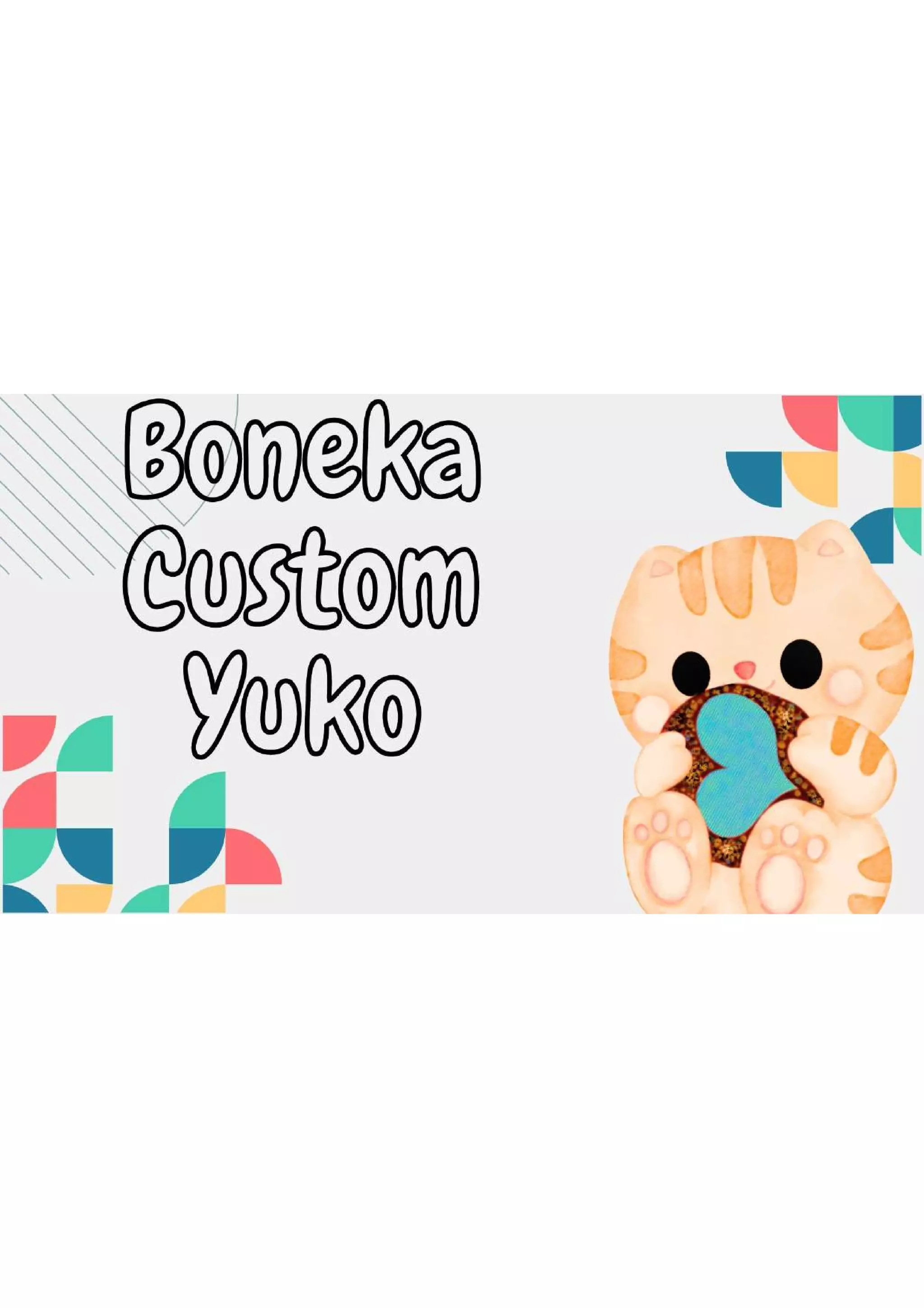 Bikin Boneka Custom | PDF