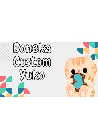Bikin Boneka Custom | PDF