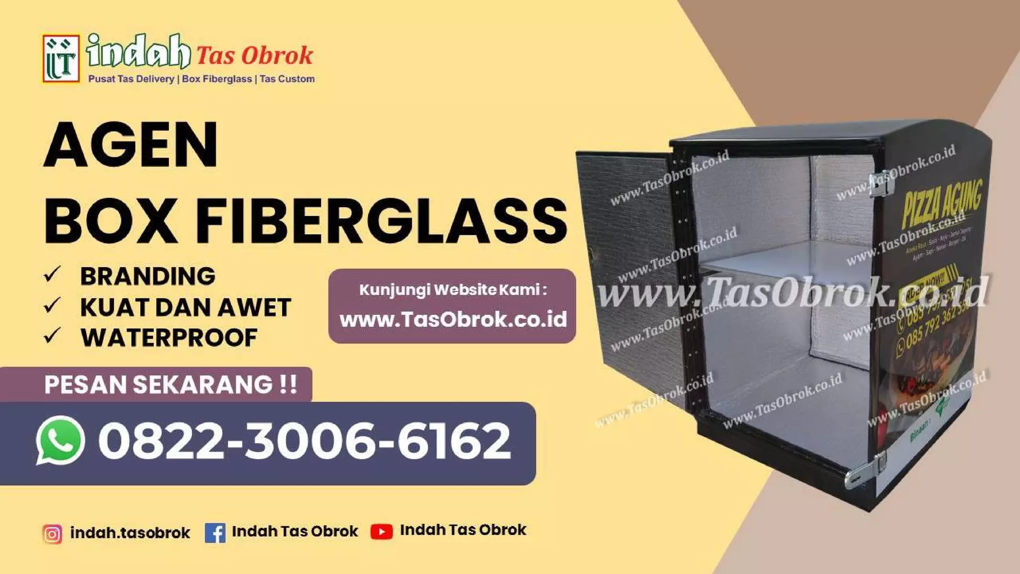 WA/TELP : 0822-3006-6162, Pabrik Fiberglass Box For Motorcycle, Pabrik ...
