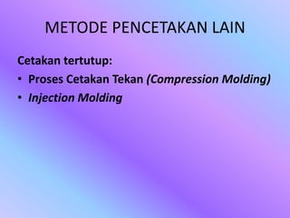 Pembuatan cetakan dan metode lay up kapal FRP | PPTX