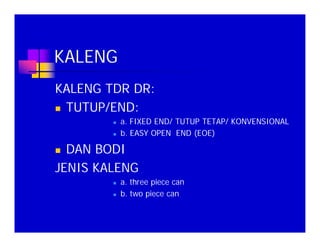 Pembuatan container | PPT