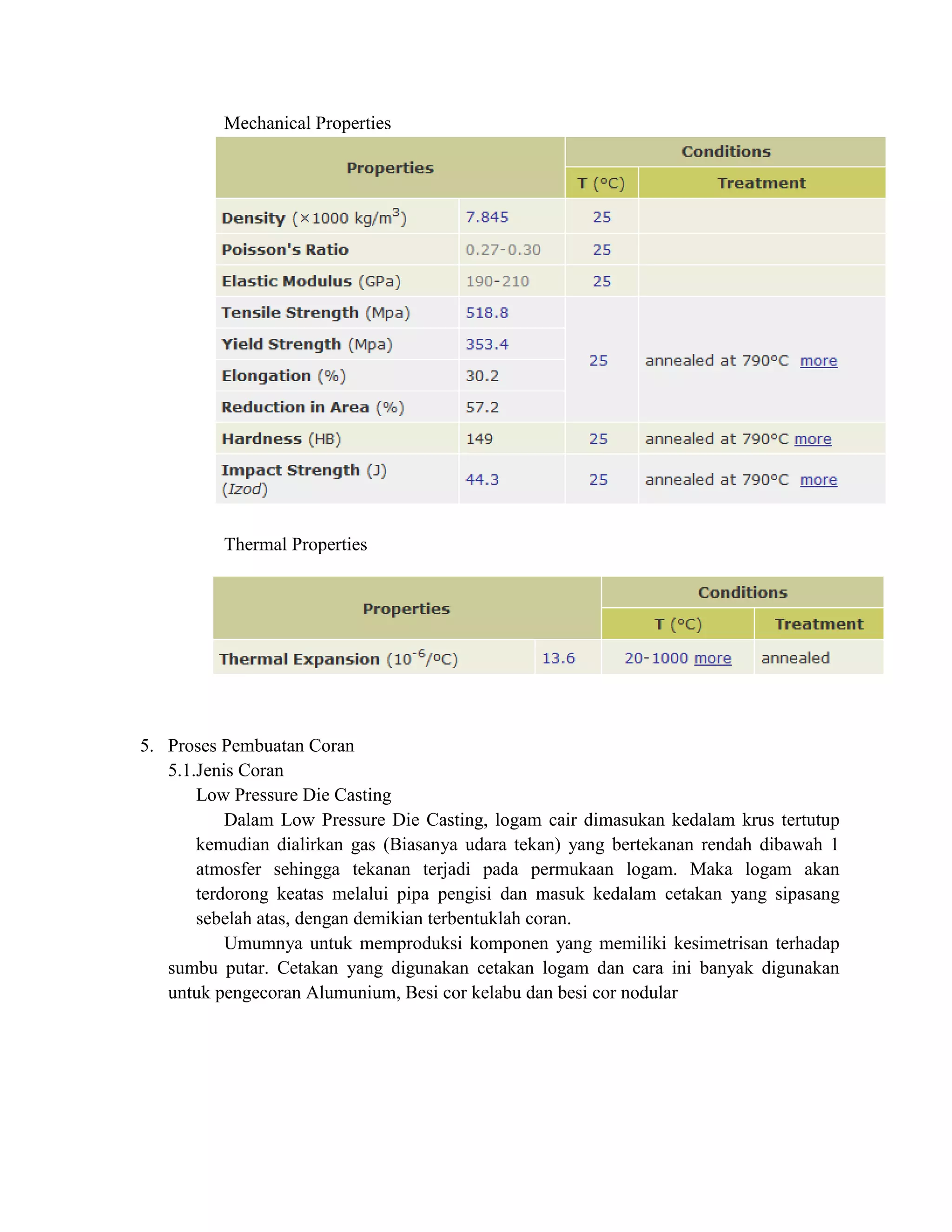 Pembuatan disc brake mobil | DOCX