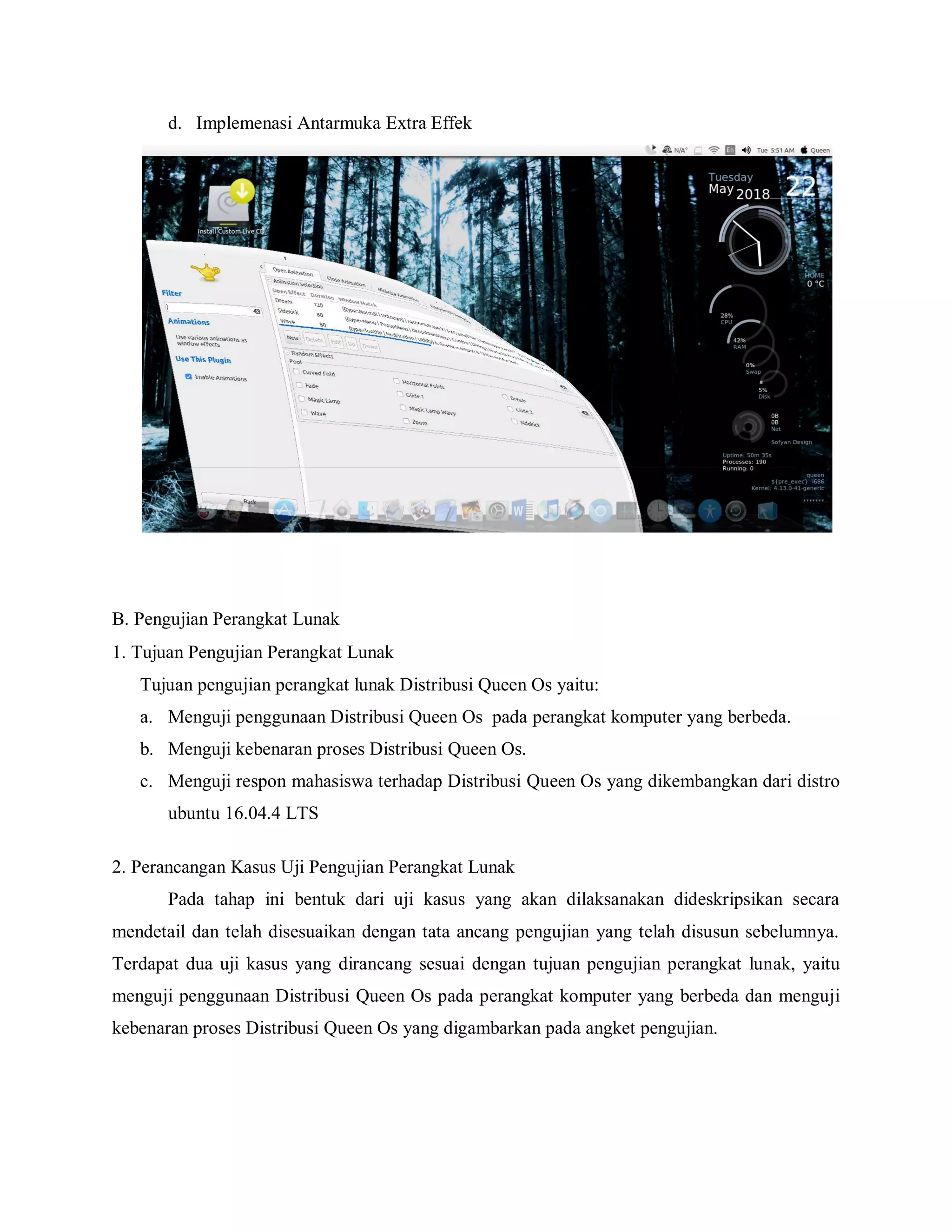 Pembuatan distro linux untuk pengembangan konsep desain grafis dalam proses pengenalan operating ...