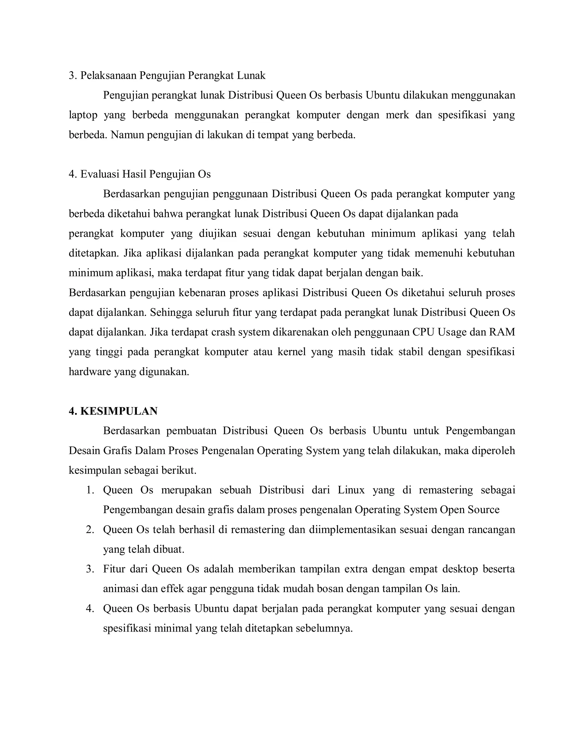 Pembuatan distro linux untuk pengembangan konsep desain grafis dalam proses pengenalan operating ...