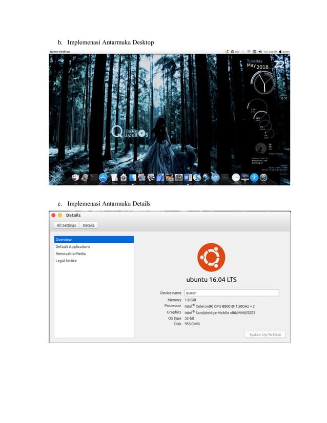 Pembuatan distro linux untuk pengembangan konsep desain grafis dalam proses pengenalan operating ...